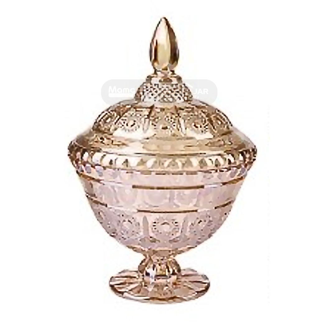 Mamasuka Kitchenstore - HOMELINE CANDY JAR LZD-JB1250S GOLD (6)