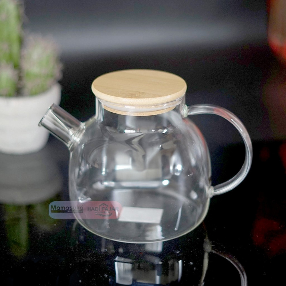 Mamasuka Kitchenstore - MMS TEA POT BOROCILICAT 900ML TB900 (12)