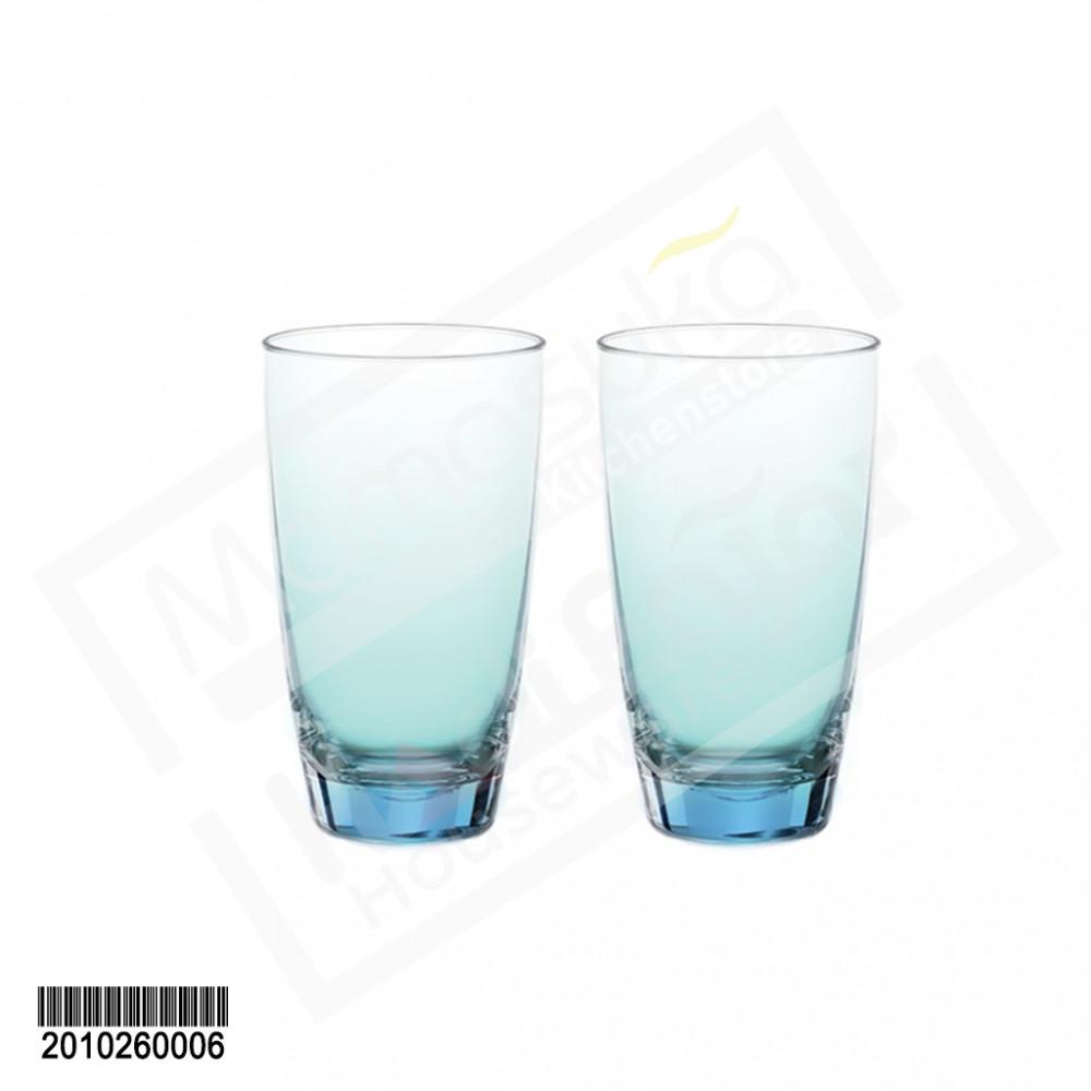 Mamasuka Kitchenstore - OCEAN GELAS SET EMERALD 2PCS 455ML (12)