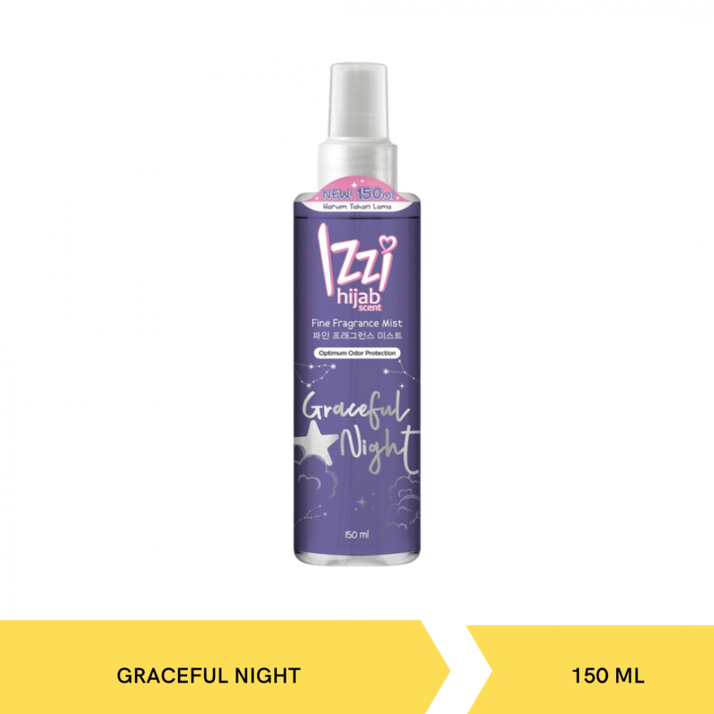 Mega Swalayan - IZZI HIJAB SCENT GRACEFUL NIGHT 150ML X 24
