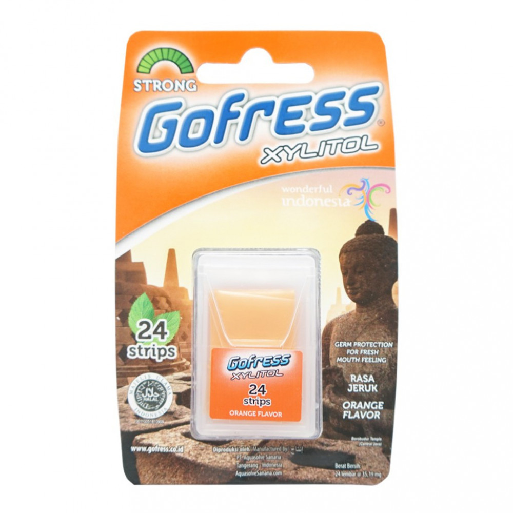 Mega Swalayan - GO FRESS ORANGE 24S X10- N/A