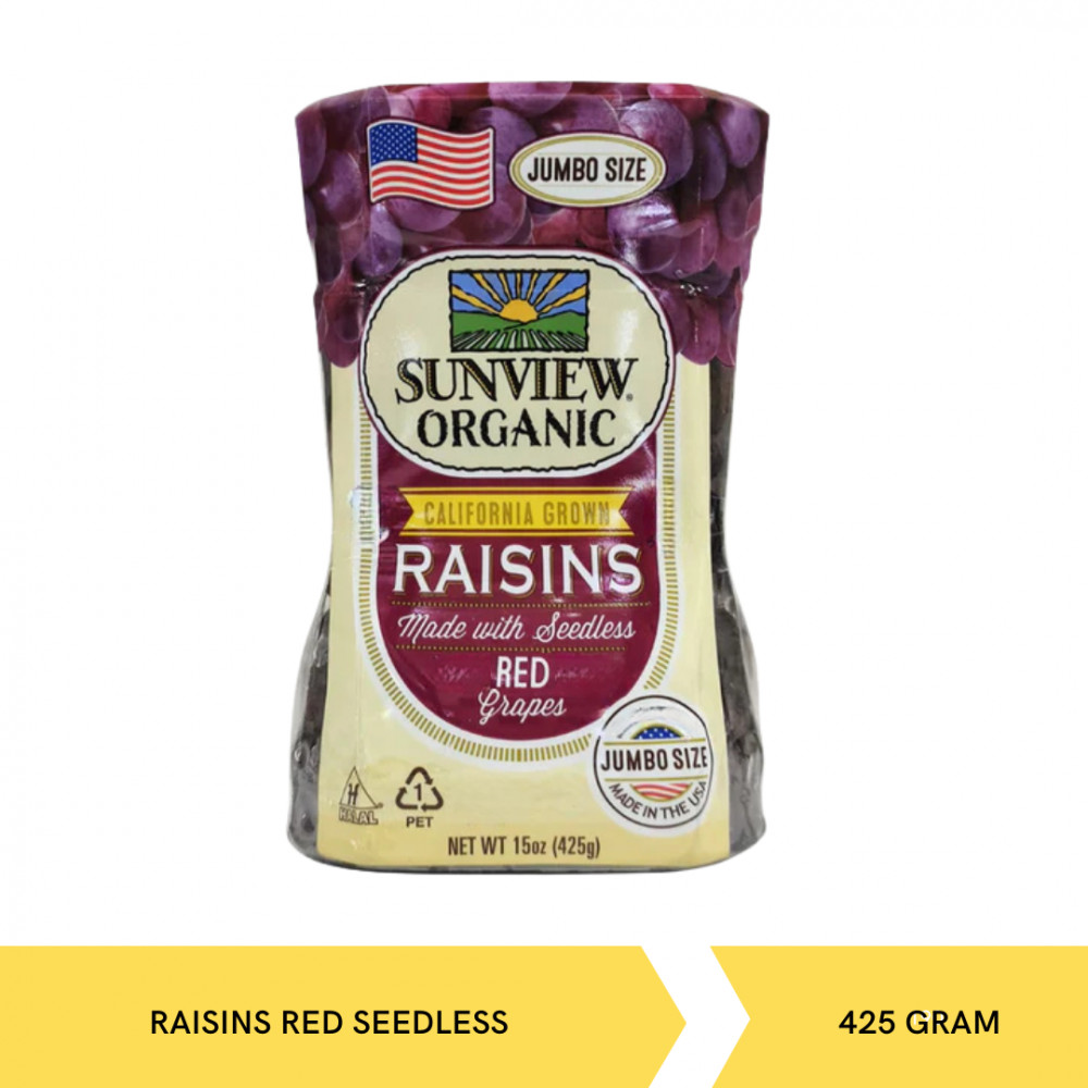 Mega Swalayan - SUNVIEW RAISINS RED SEEDLESS 425G