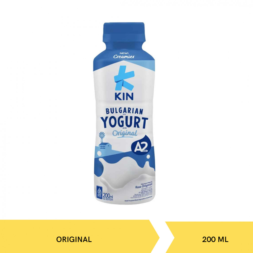 Mega Swalayan - KIN YOGHURT ORIGINAL 200ML X 24