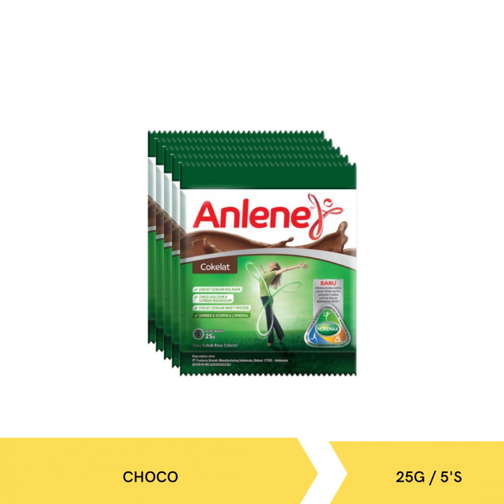 Mega Swalayan - ANLENE ACTIFIT CHOCO BANDED 22G/5`S X 24