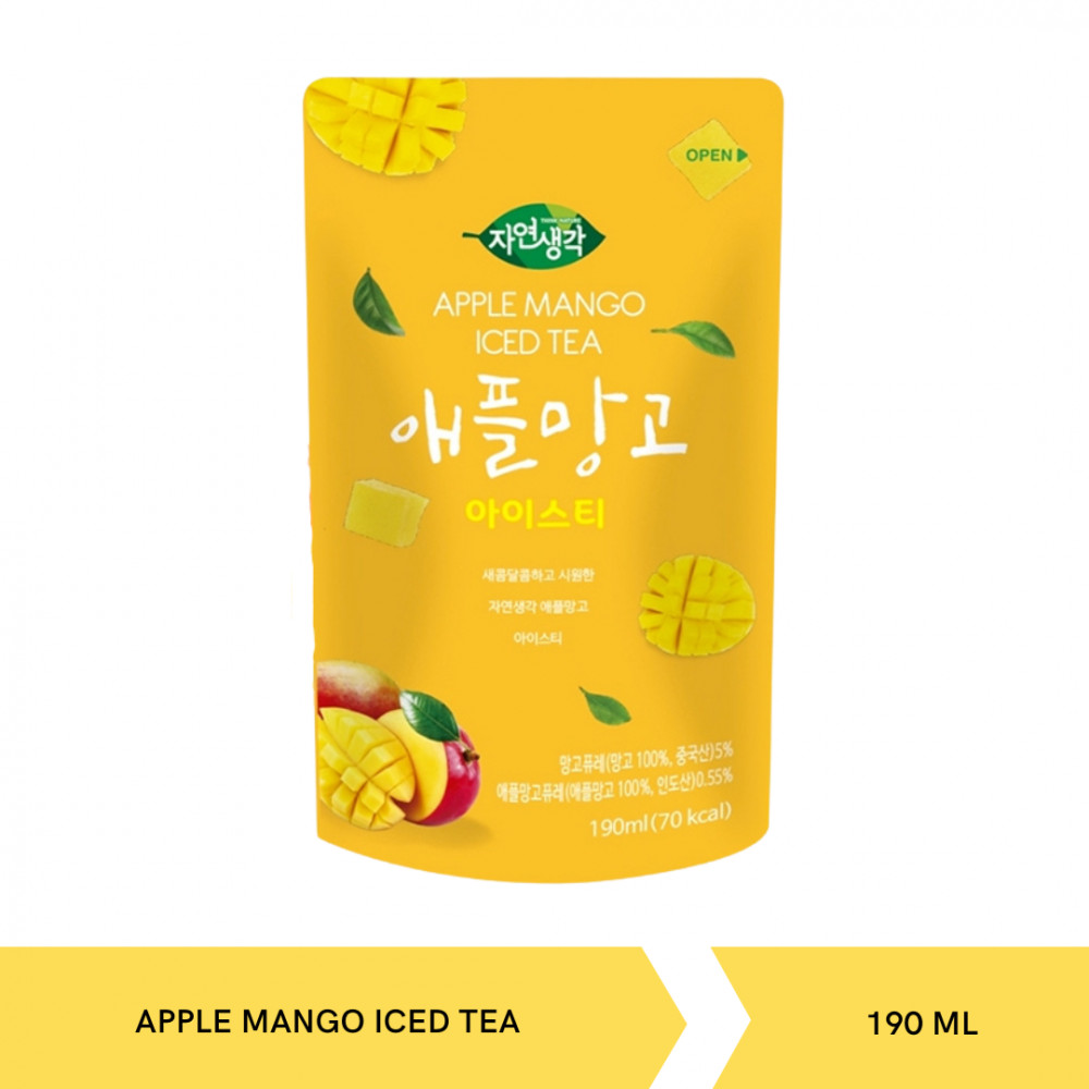 Mega Swalayan - THINK NATURE APPLE MANGO ICED TEA 190ML X 50