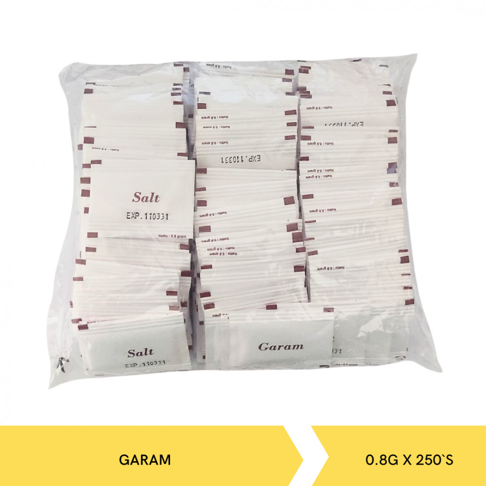 Mega Swalayan - HIGENIK GARAM PACK 0.8G X 250`S