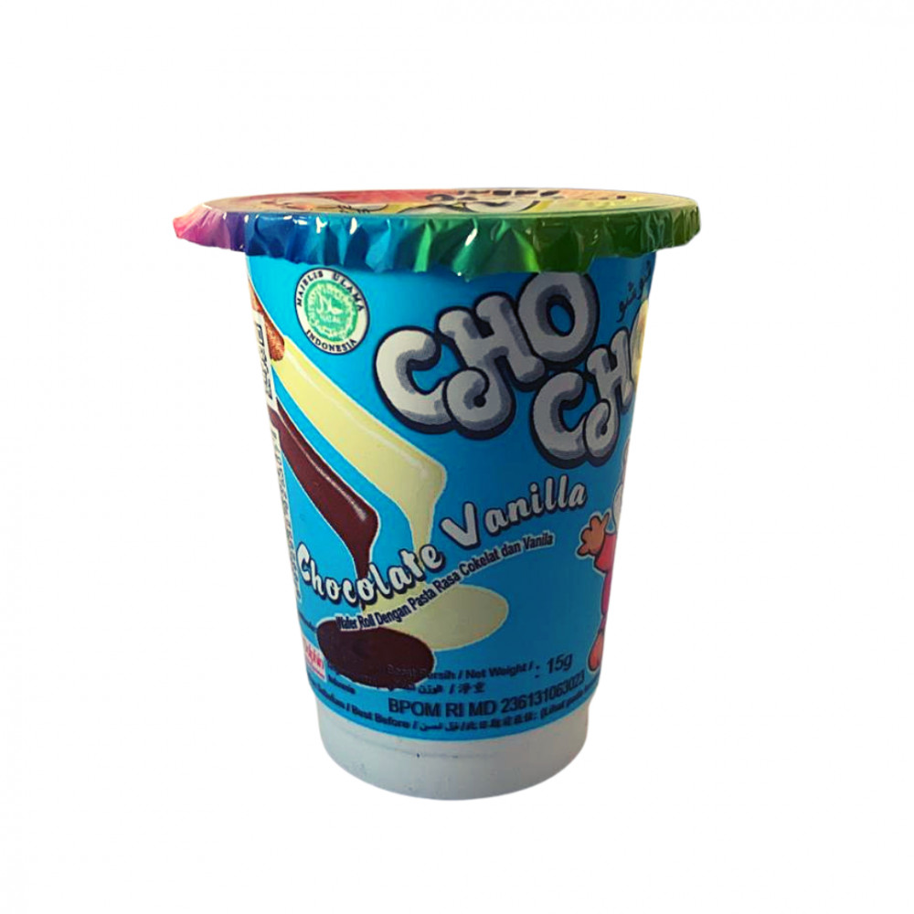 Mega Swalayan - CHOCHO SNACK CHOCO VANILLA 15G X 10-DNR