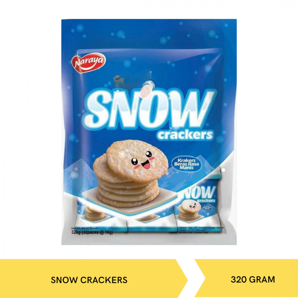 Mega Swalayan - NARAYA SNOW CRACKERS 320G X 10