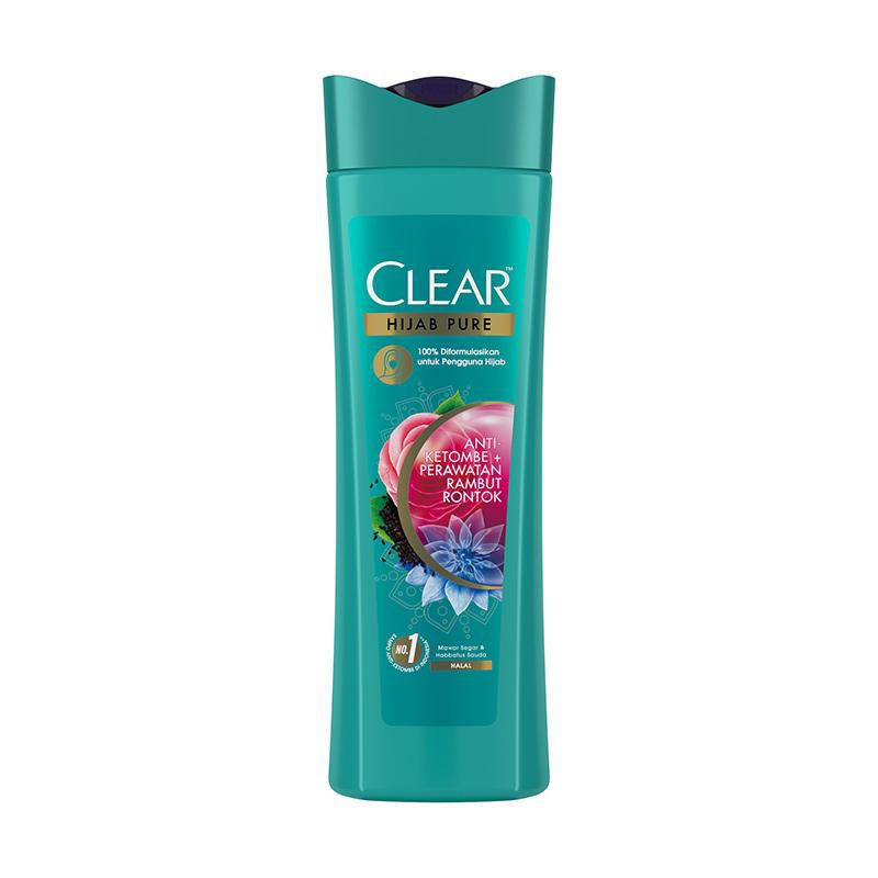 Mega Swalayan - CLEAR SHP HIJAB ANTI HF 300ML X 18