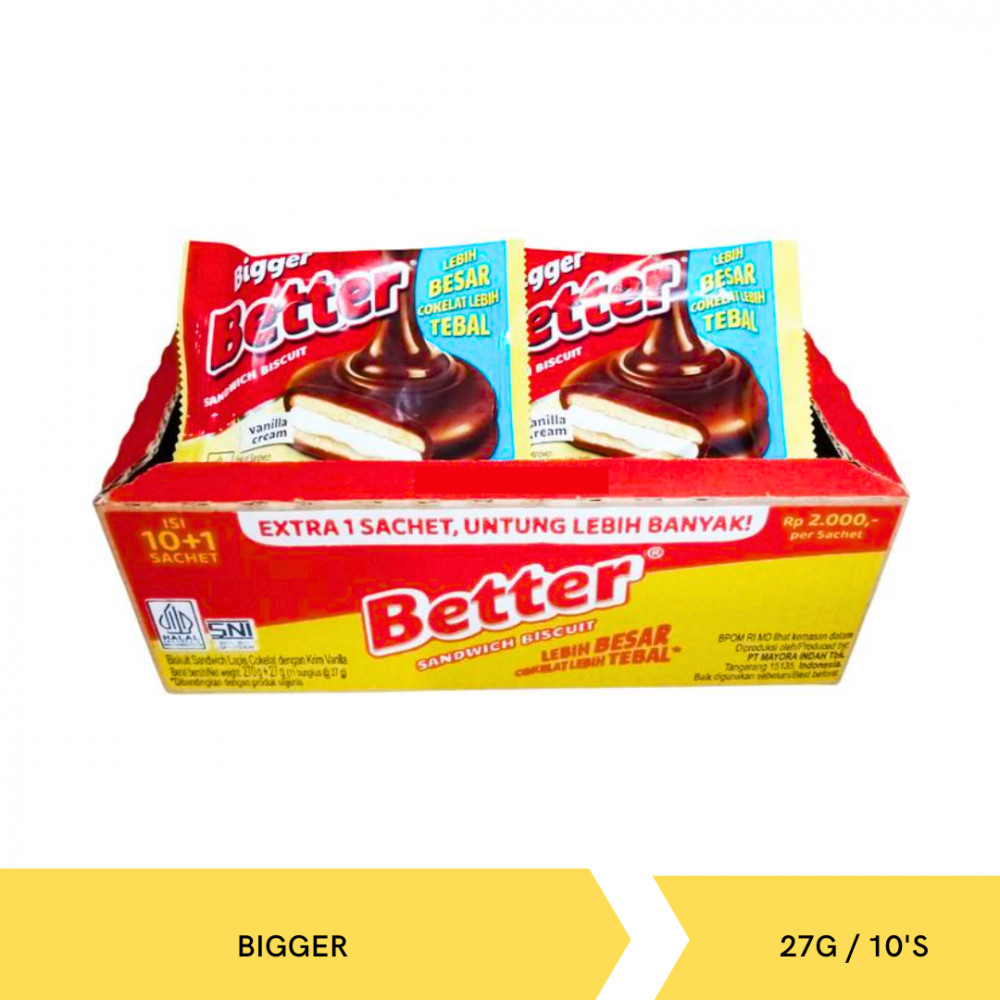 Mega Swalayan - BETTER BIGGER SANDWICH PACK 27G/10`S X 12