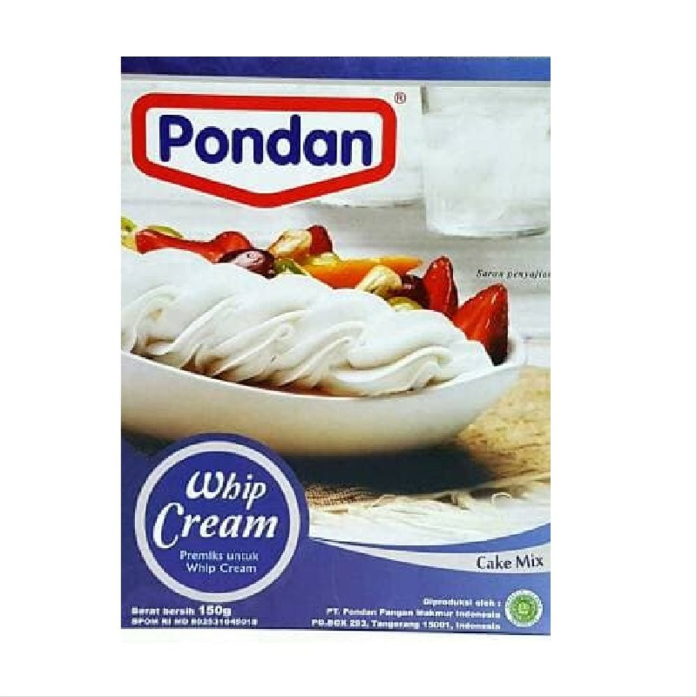 Mega Swalayan - PONDAN WHIP CREAM 150G X 24