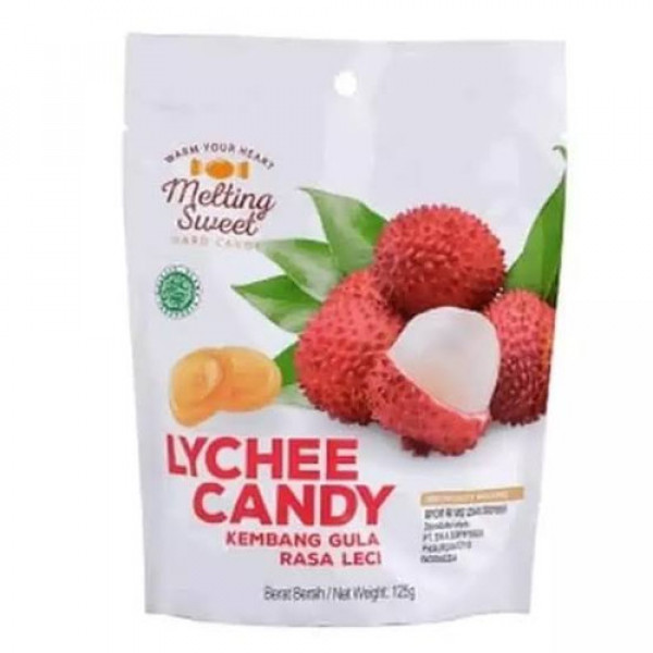 Mega Swalayan - MELTING SWEET CANDY LYCHEE 125G