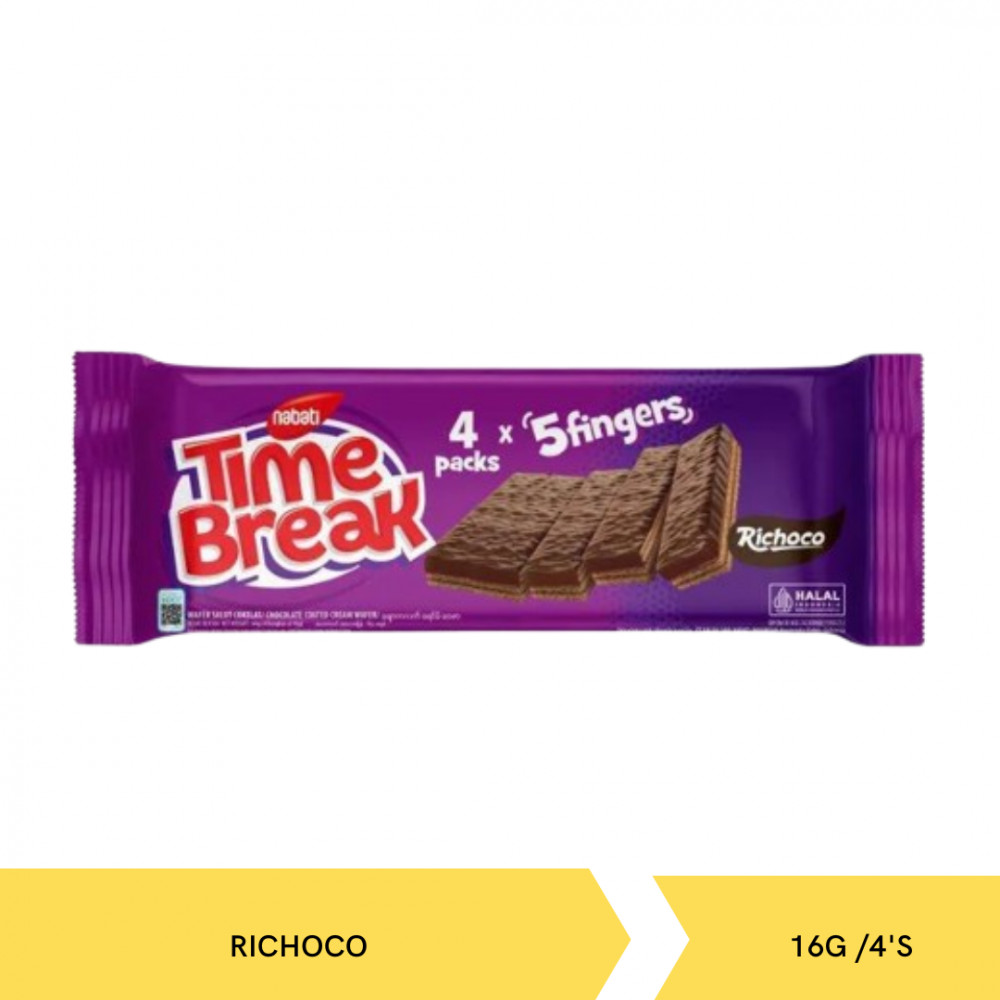 Mega Swalayan - NABATI TIME BREAK RICHOCO 16G/4`S X 36