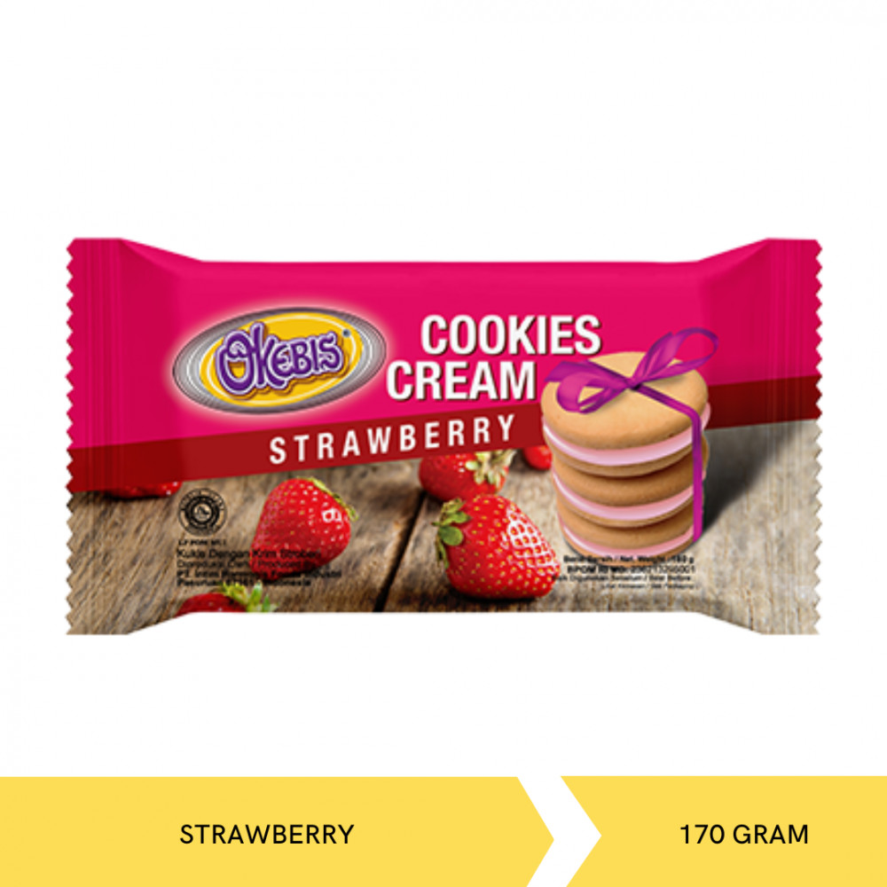 Mega Swalayan - INAFOOD OKEBIS COOKIES STRAW 170G X 20
