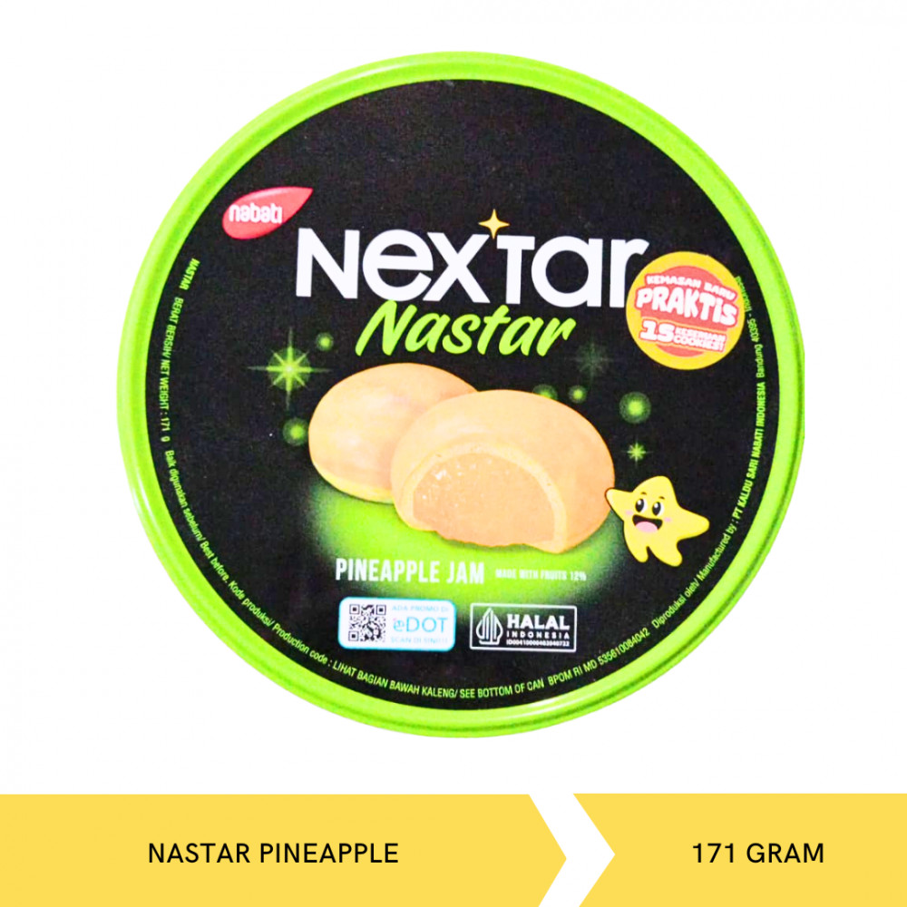 Mega Swalayan - NEXTAR NASTAR PINEAPPLE TIN 171G X 12