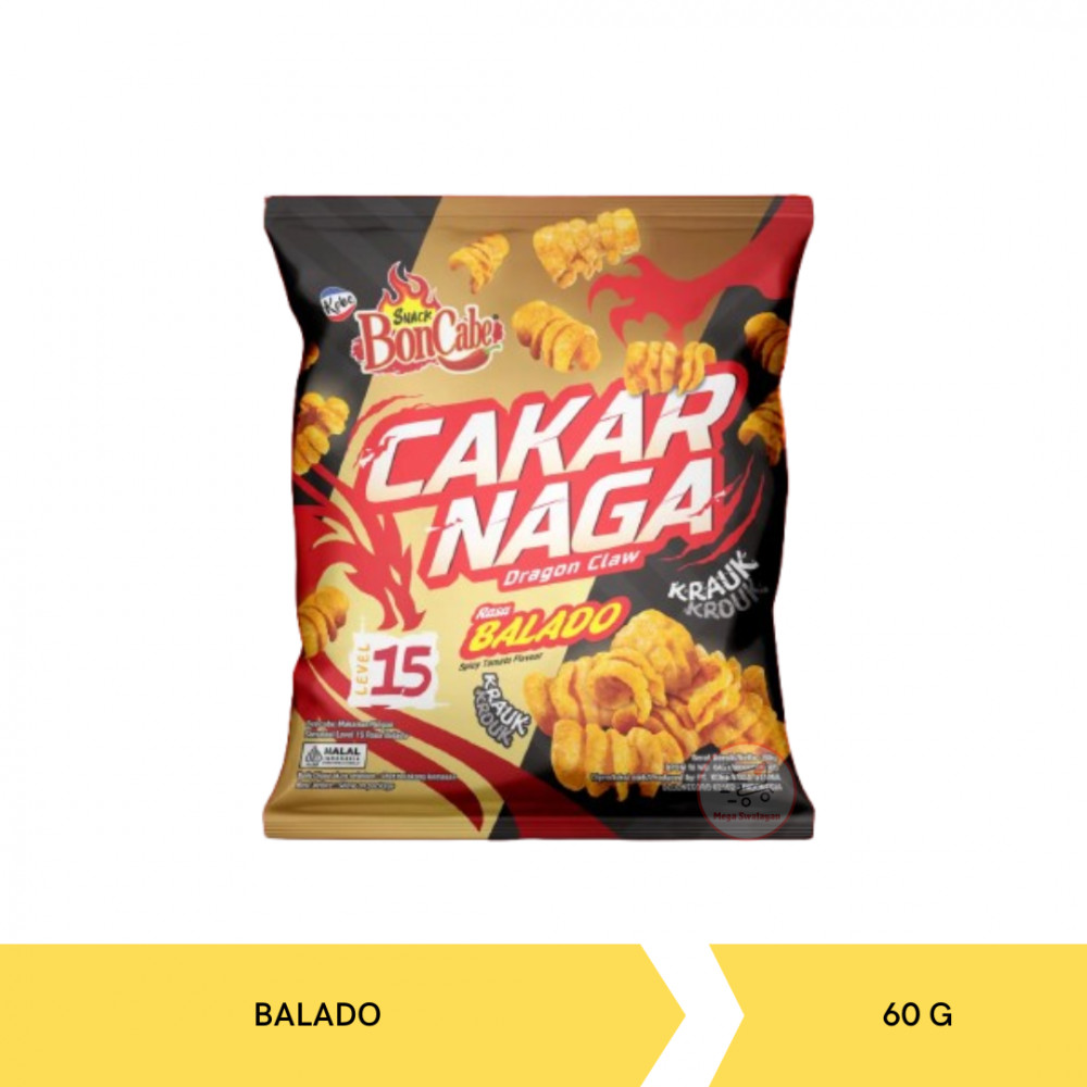 Mega Swalayan - KOBE BON CABE CAKAR NAGA 60GX24