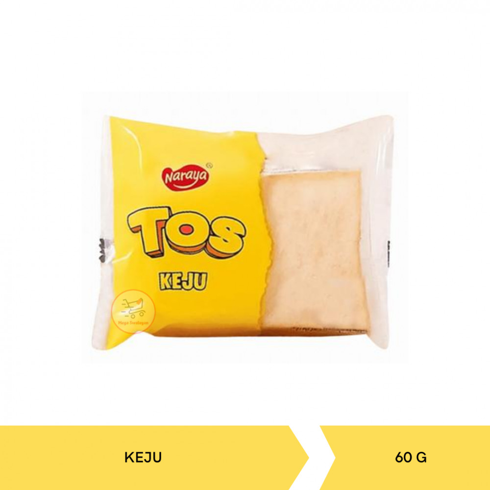 Mega Swalayan - NARAYA TOS KEJU 60G X 60