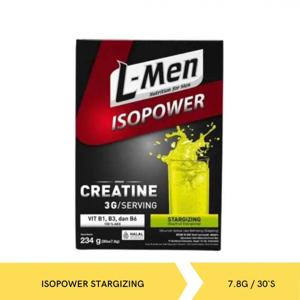 Mega Swalayan - L-MEN ISOPOWER STARGIZING 7.8G/30`S