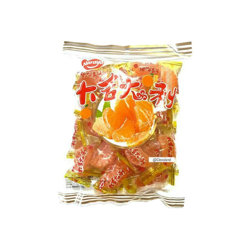 Mega Swalayan - NARAYA CANDY MANDARIN ORANGE 500G X 24
