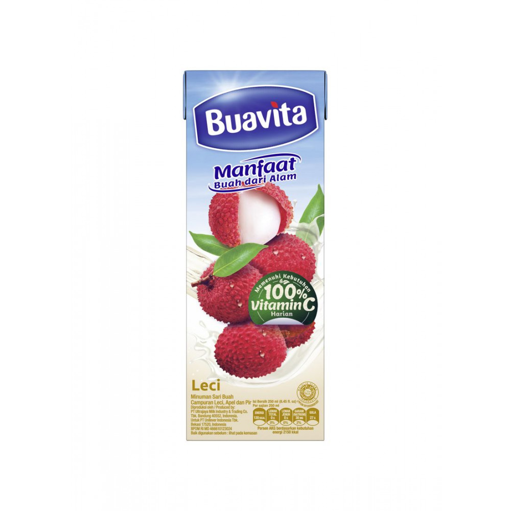 Mega Swalayan - BUAVITA LYCHEE 245ML X 24