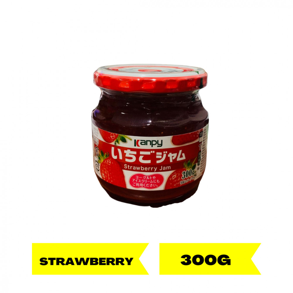 Mega Swalayan - KANPY JAM 300G STRAW X 12