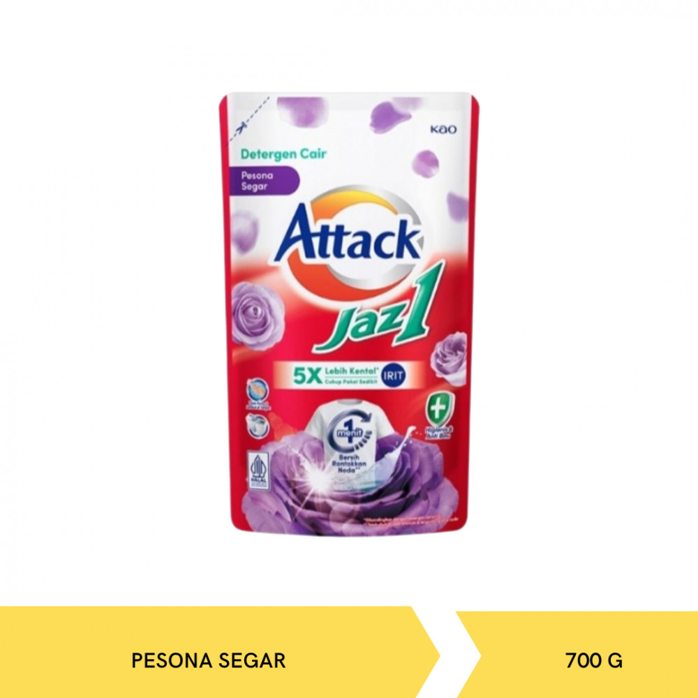Mega Swalayan - ATTACK LIQ JAZ1 PESONA SEGAR 700G X12