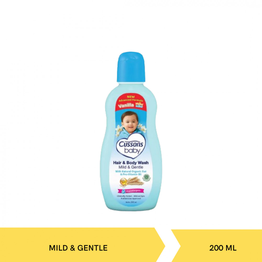 Mega Swalayan - CUSSONS BABY HB WASH MILD&GENTLE 200ML
