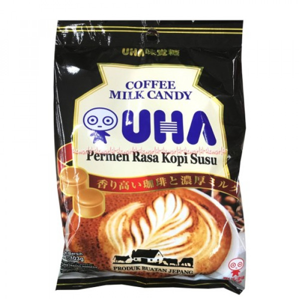 Mega Swalayan - UHA MILK CANDY COFFEE 103G X 72