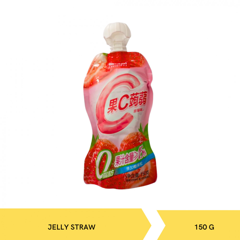 Mega Swalayan - 7 COSIA FRUIT-C KONJAC PURI JELLY STRAW 150G X 30