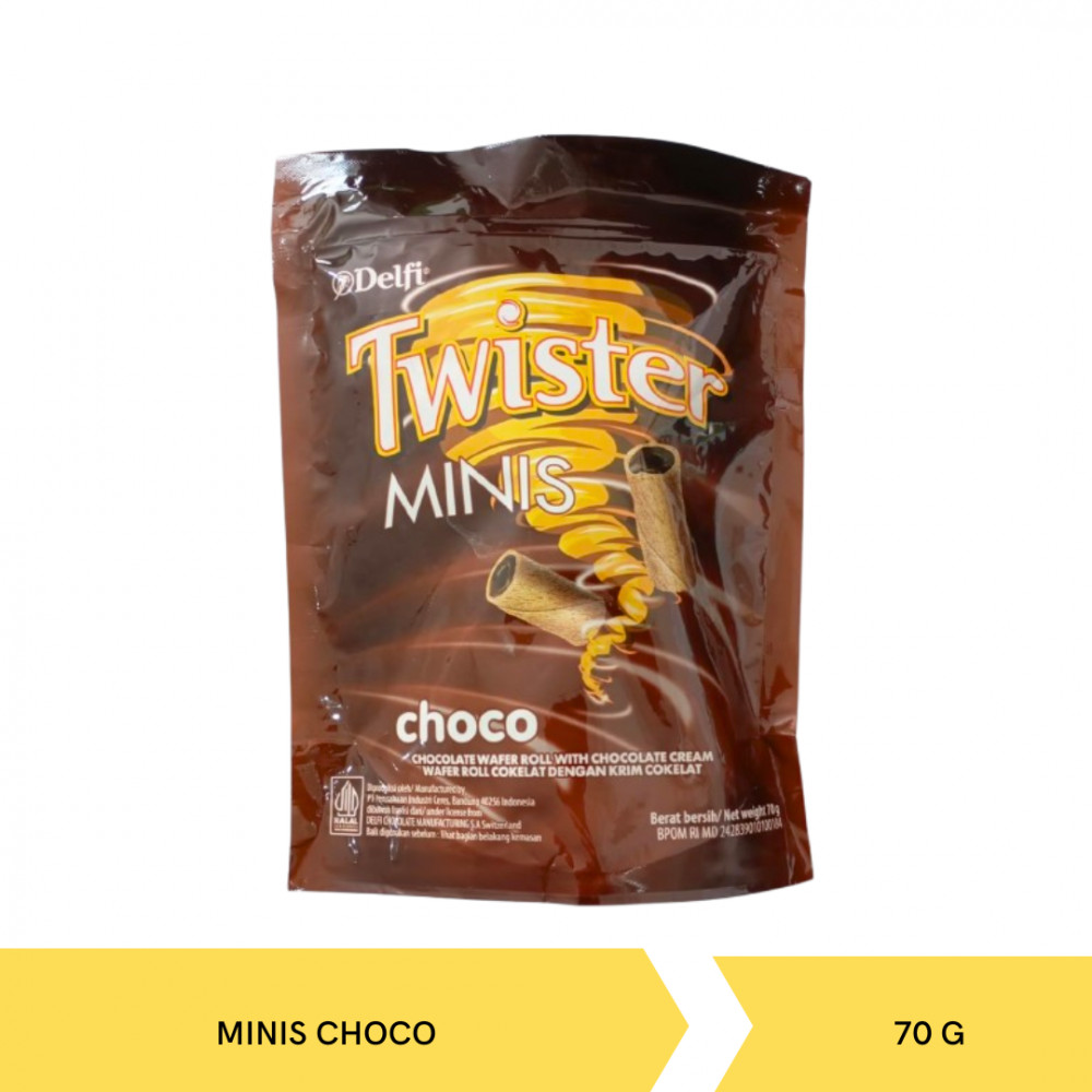 Mega Swalayan - TWISTER MINIS CHOCO 70G X 20
