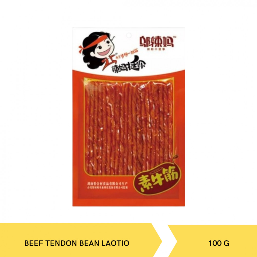 Mega Swalayan - VEGETARIAN BEEF TENDON BEAN STIK/LAOTIO 100G
