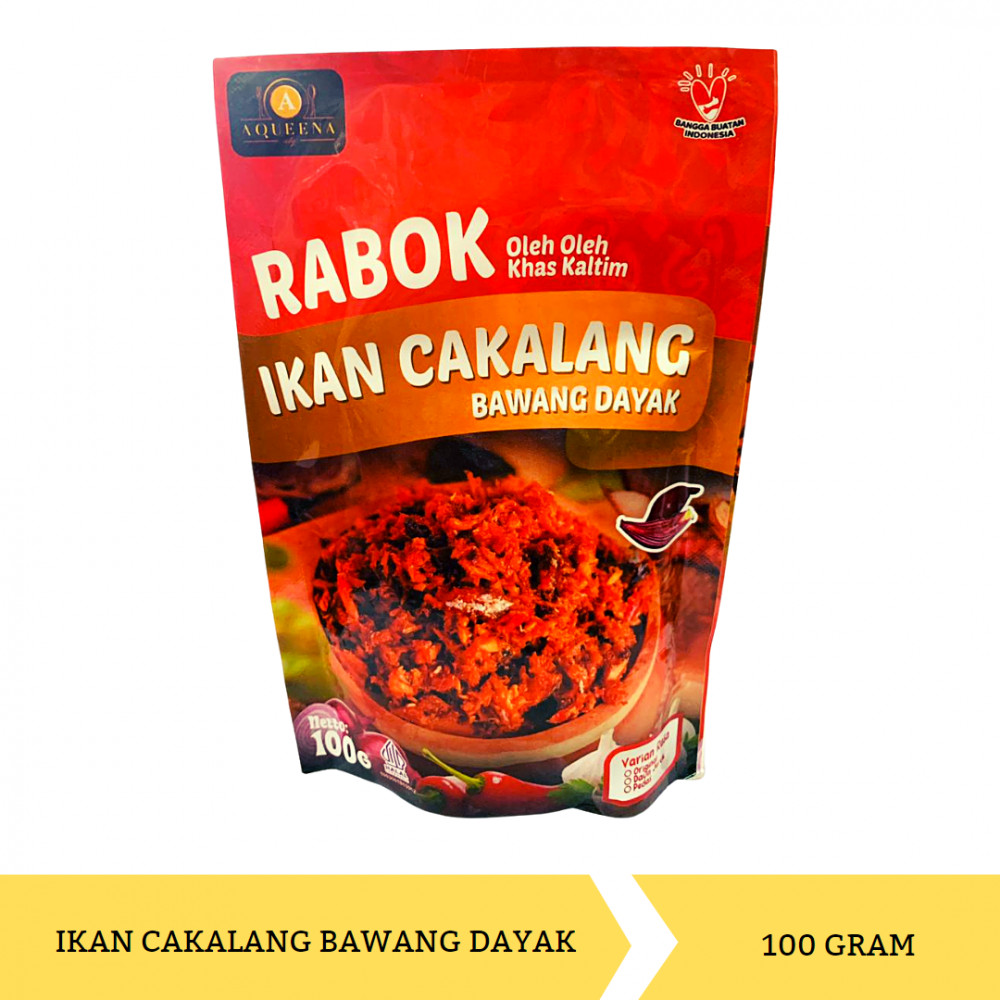 Mega Swalayan - AQUEENA RABOK IKAN CAKALANG 100G