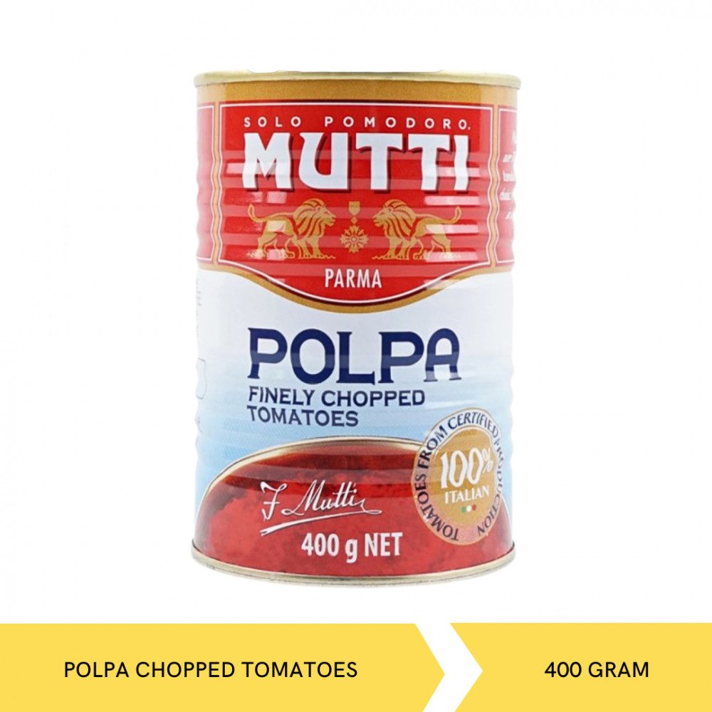 Mega Swalayan - MUTTI POLPA CHOPPED TOMATOES 400GX12