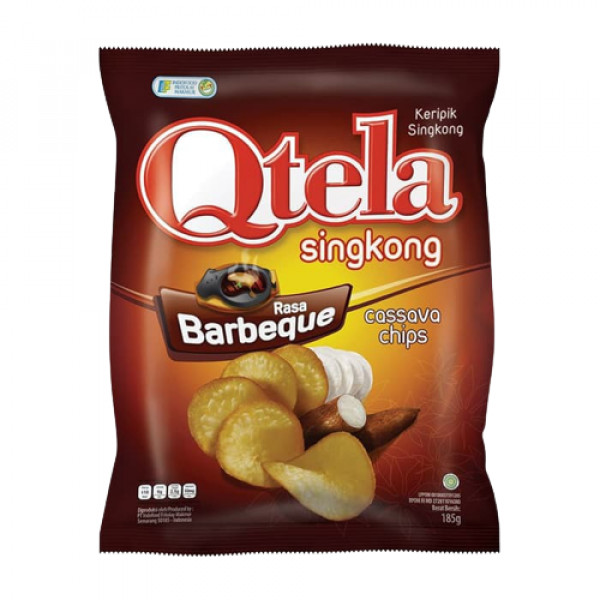 Mega Swalayan - QTELA CASSAVA BBQ 175G X 12