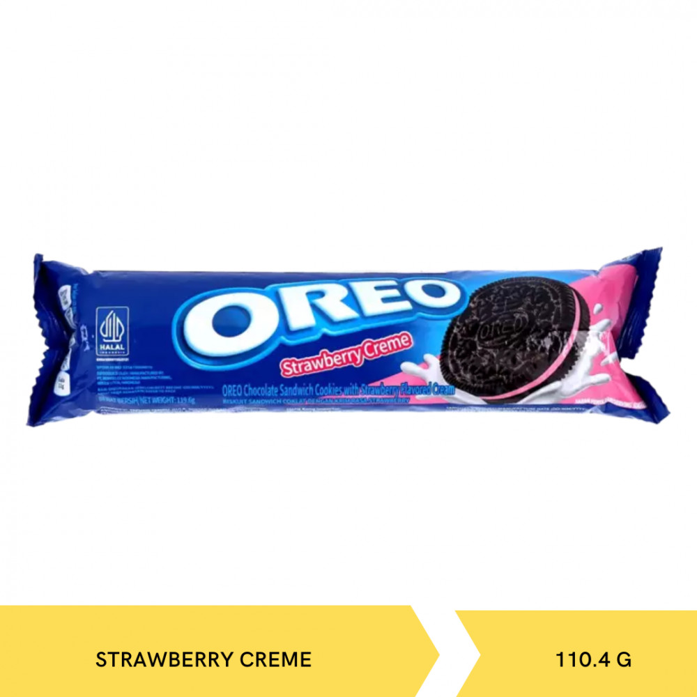 Mega Swalayan - KRAFT OREO SANDWICH STRAW CREME 110.4G X 24