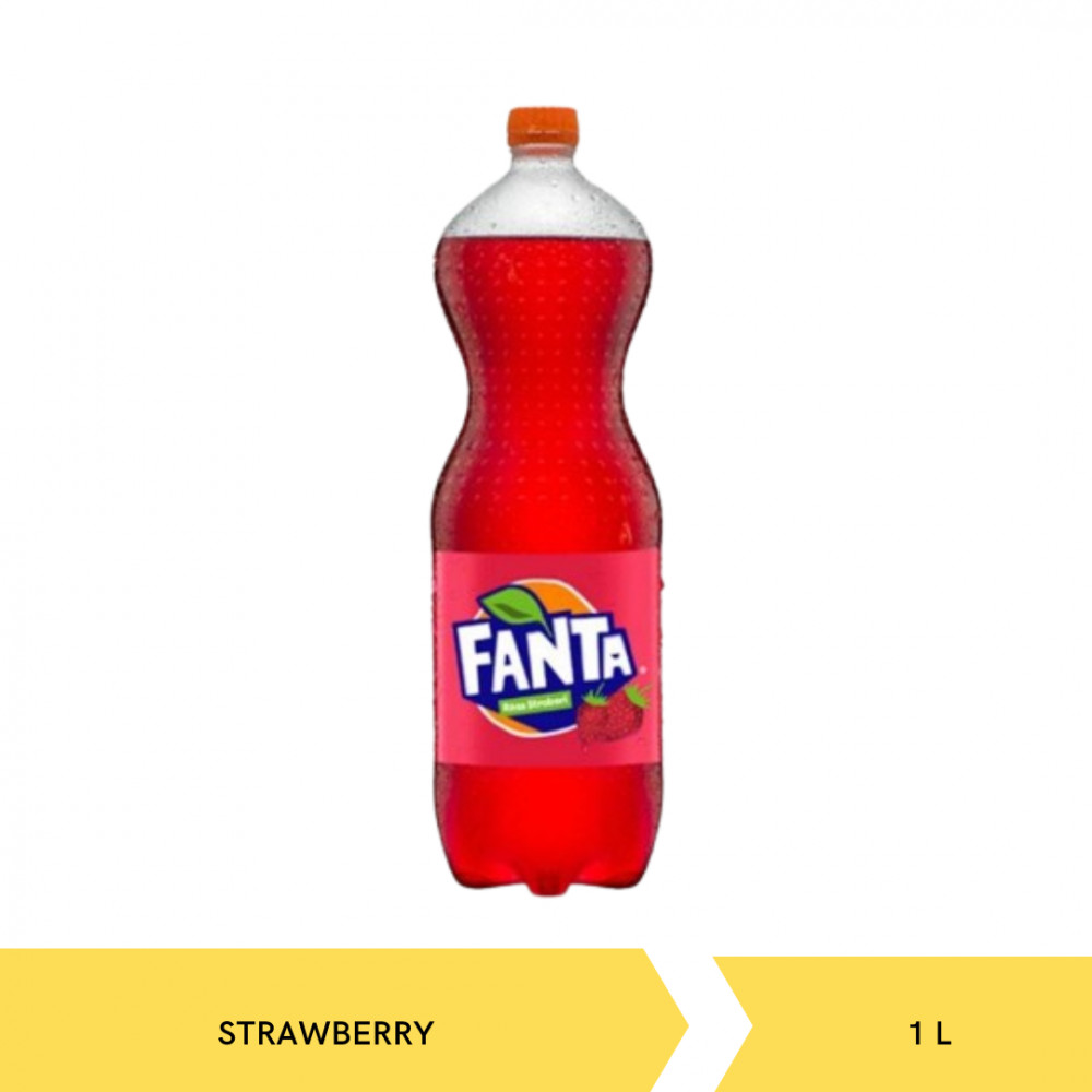 Mega Swalayan - FANTA STRAW BTL 1L X 12