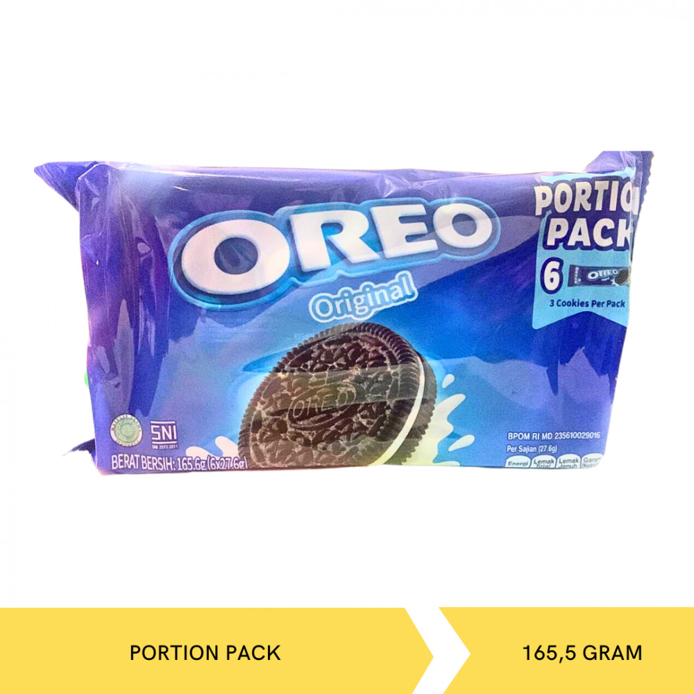 Mega Swalayan - KRAFT OREO PORTION PACK 165.5G X 16