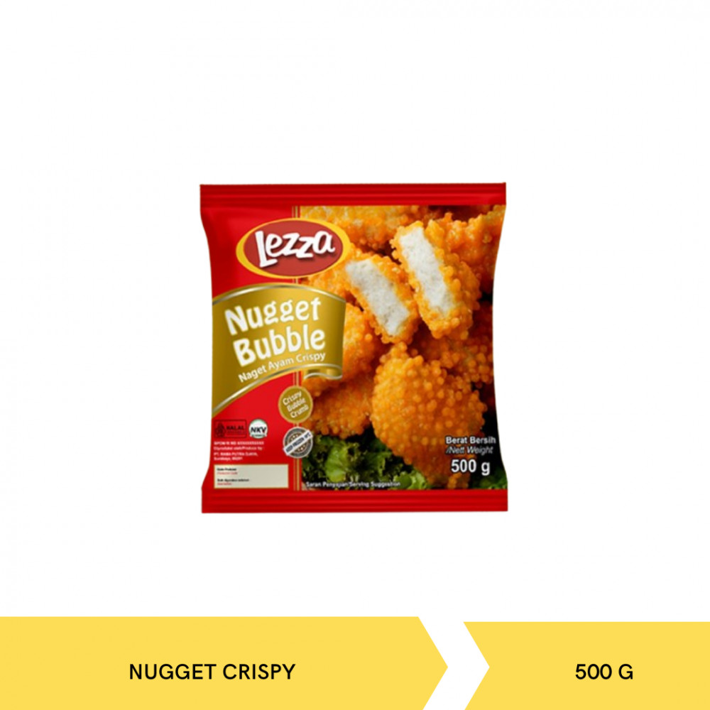 Mega Swalayan - LEZZA NUGGET CRISPY 500G X 8