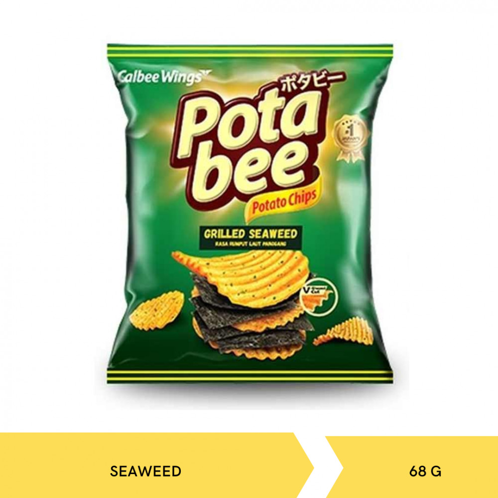 Mega Swalayan - POTABEE POTATO CHIPS SEAWEED 68G X 30