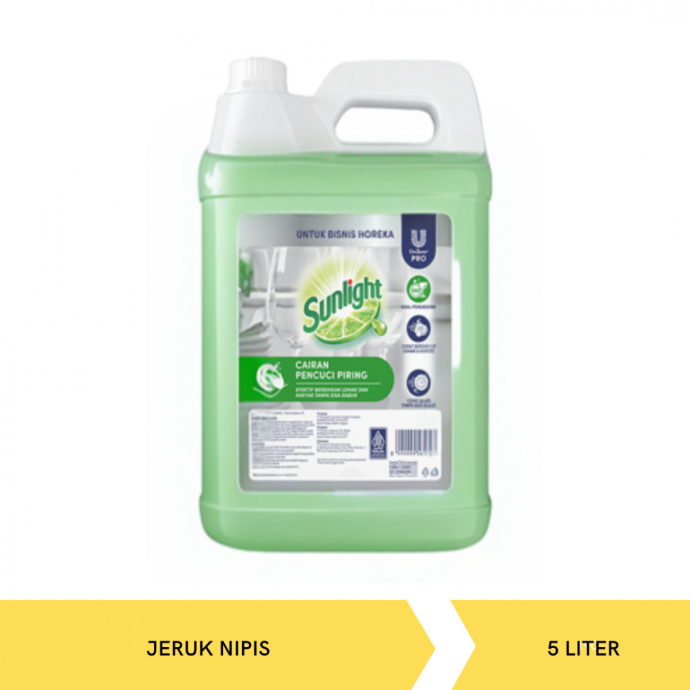 Mega Swalayan - SUNLIGHT JERUK NIPIS 5 L X 3