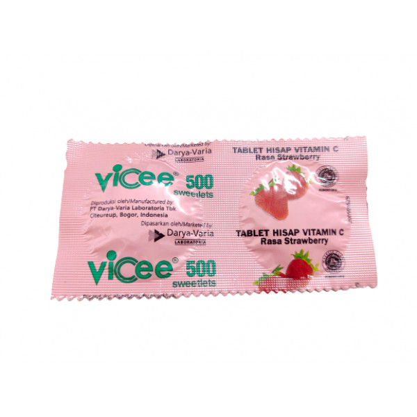Mega Swalayan - VICEE TABLET STRAW/2 X50