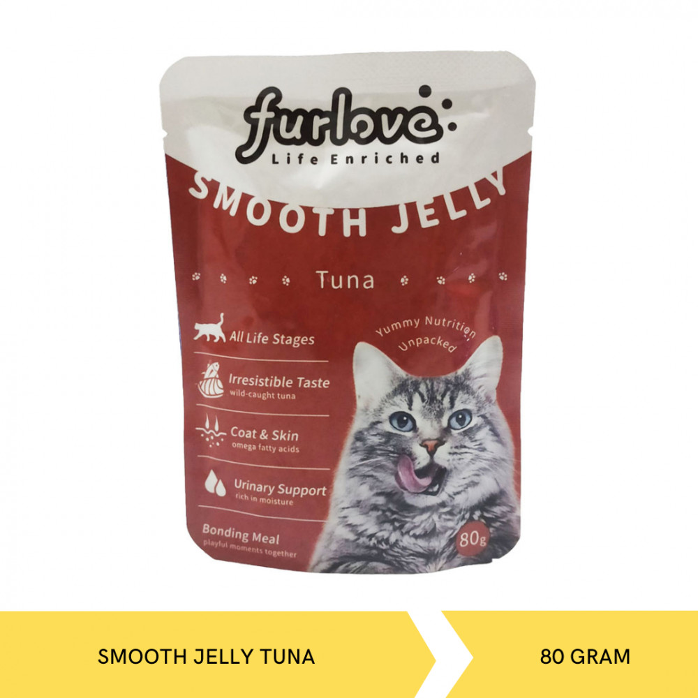 Mega Swalayan - FURLOVE SMOOTH JELLY TUNA 80G