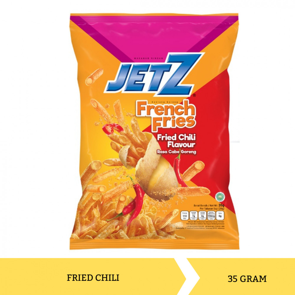 Mega Swalayan - JETZ HOLLOW FRIED CHILI 35G X 30