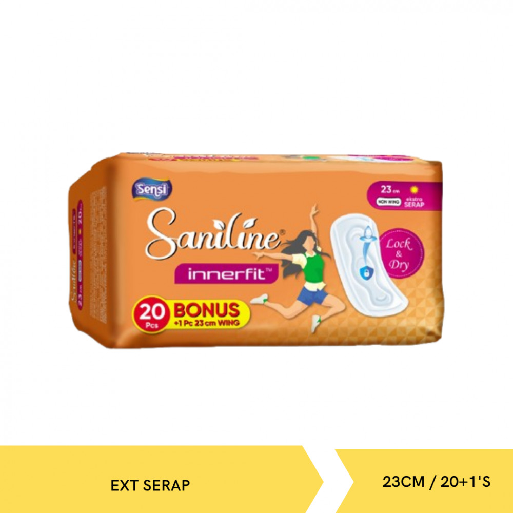 Mega Swalayan - SENSI SANILINE EXT SERAP N WING 23CM/20+1`SX24