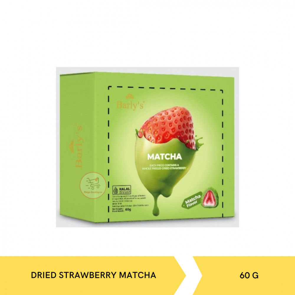 Mega Swalayan - BARLY`S FREEZE DRIED STRAW MATCHA KTK 60GX48
