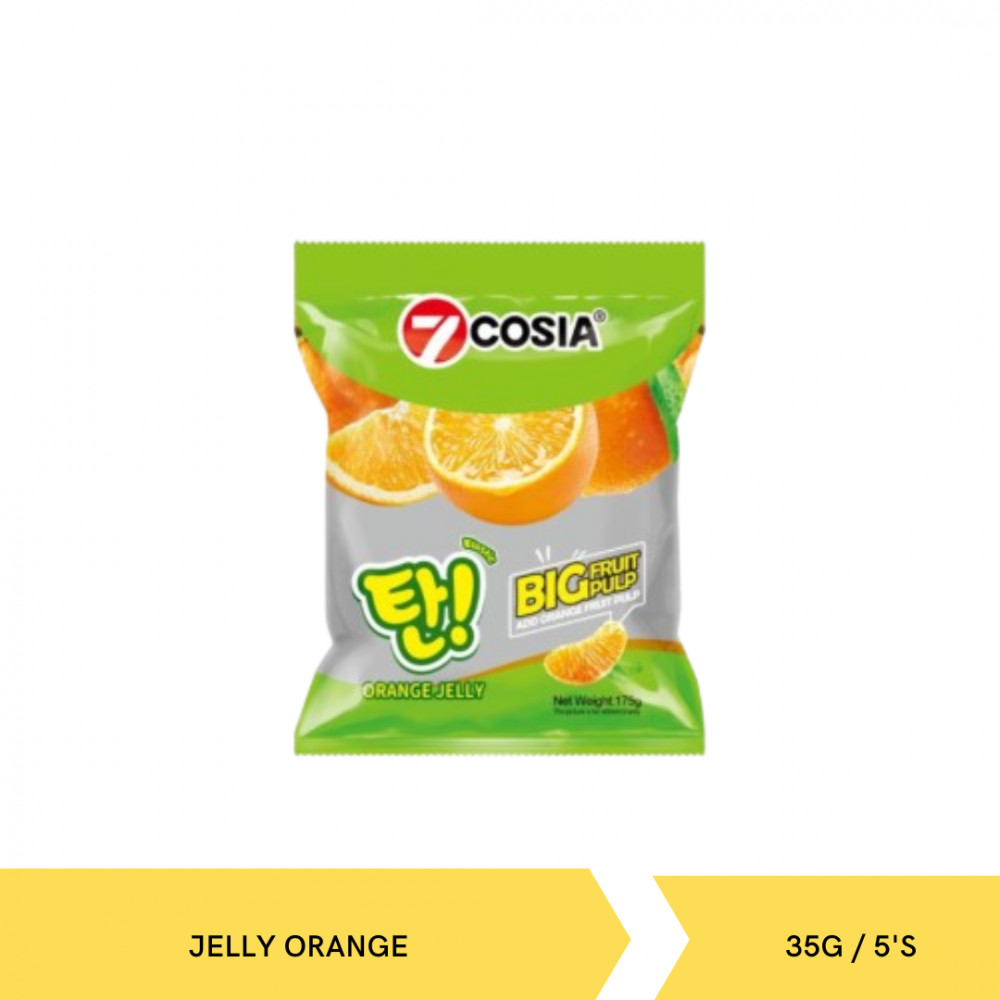 Mega Swalayan - 7 COSIA PURI JELLY ORANGE PACK 35G/5` X 30