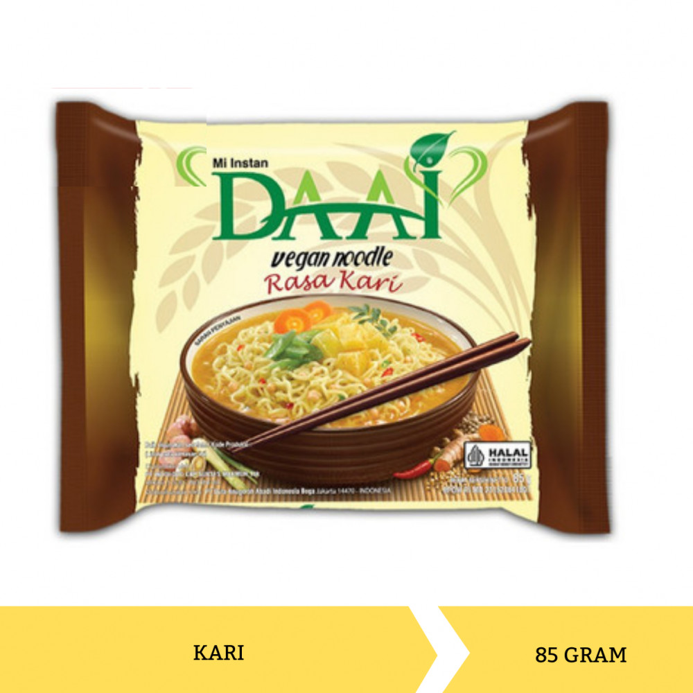 Mega Swalayan - DAAI MIE VEGETARIAN KARI 85G X 40