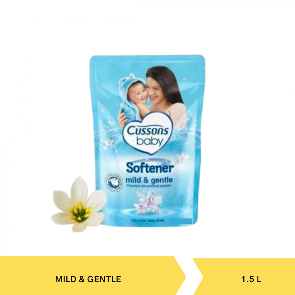 Mega Swalayan - CUSSONS BABY SOFTENER MILD&GENTLE POUCH 1.5L X 6