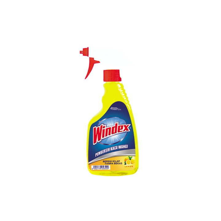 Mega Swalayan - WINDEX GLASS CLEANER LEMON PUMP 500ML X 12