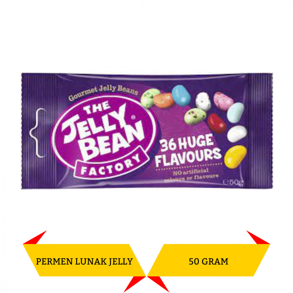 Mega Swalayan - JELLY BEAN FACTORY 36 HUGE FLAV 50G X 24